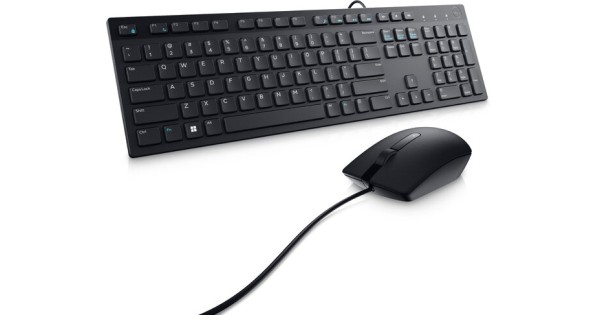 Compra Kit Teclado y Mouse Dell KM300C - Alámbr